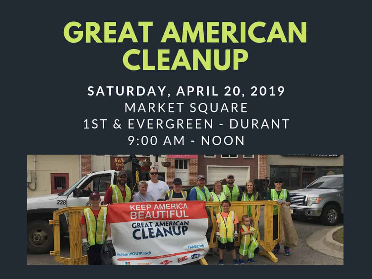 Great American Cleanup set for April 20 - Bryan County Patriot