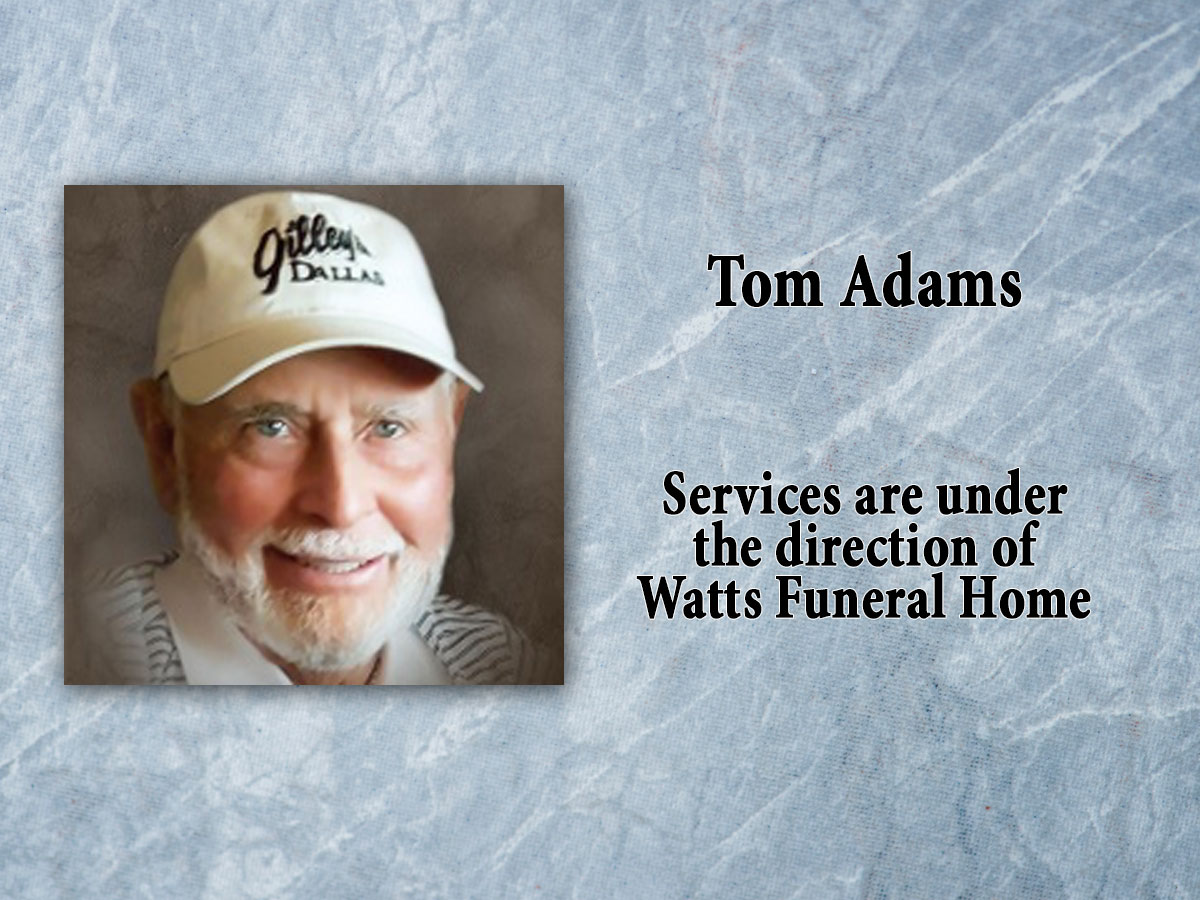 Tom Adams - Bryan County Patriot