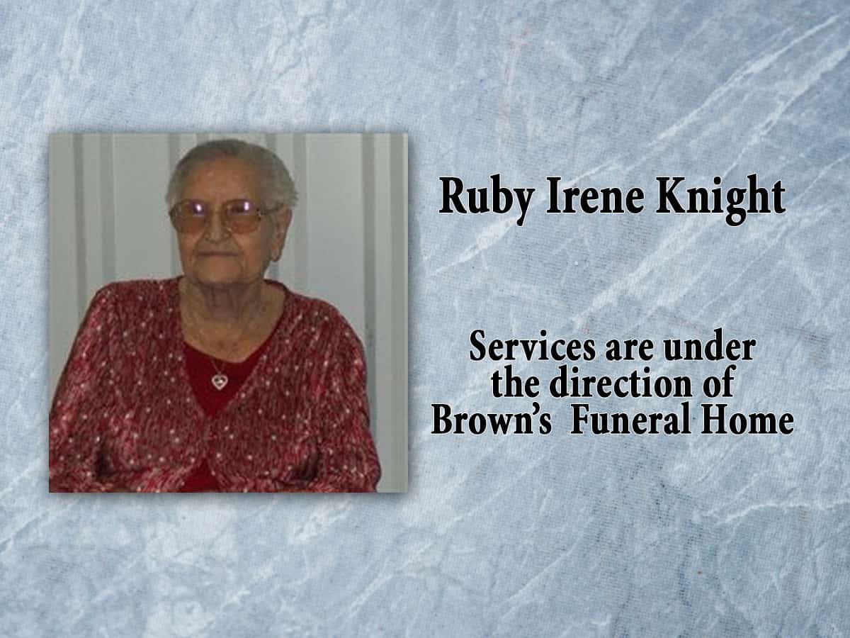 Ruby Irene Knight - Bryan County Patriot