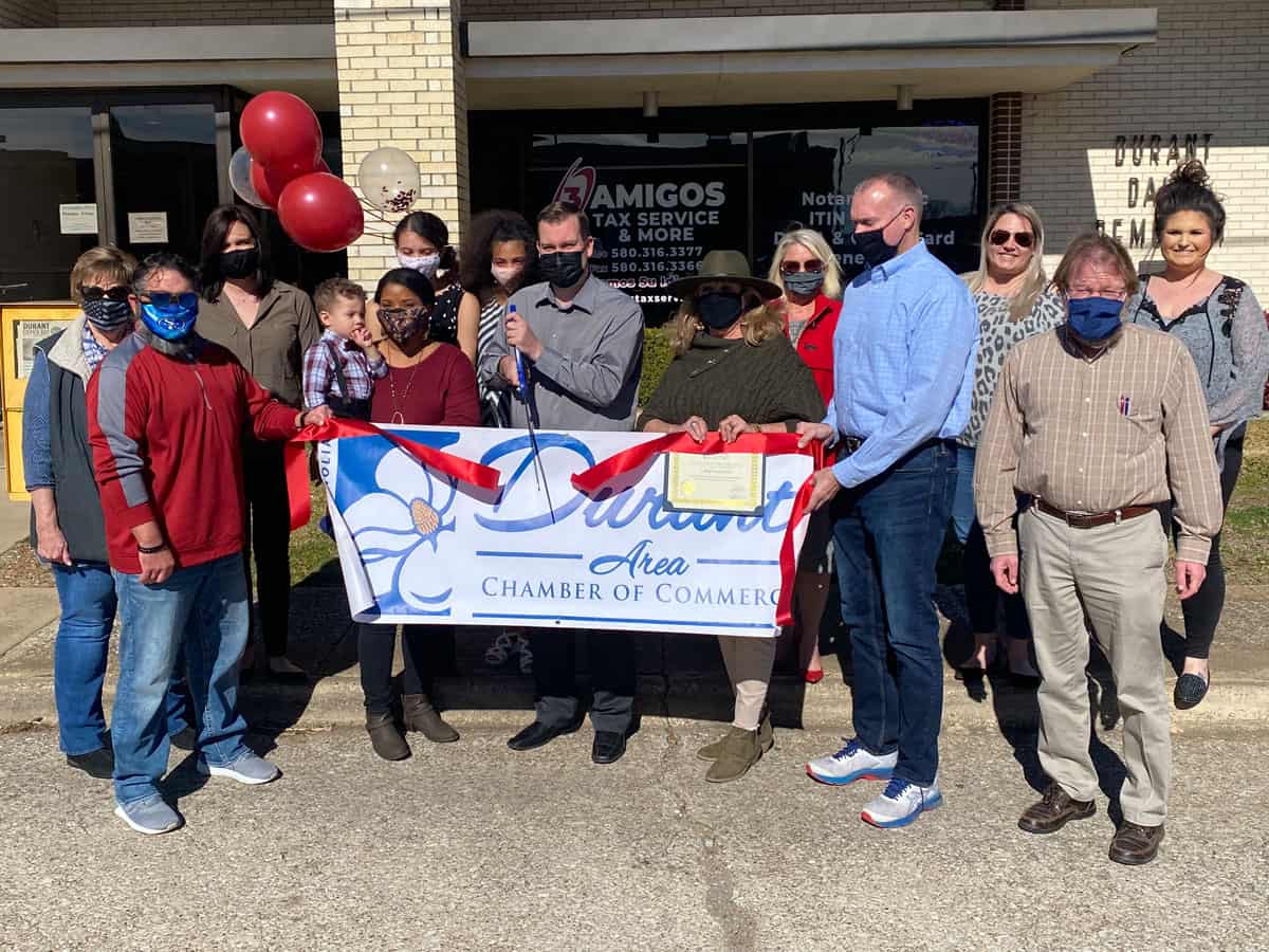 Durant Chamber welcomes 3 Amigos to the fold - Bryan County Patriot