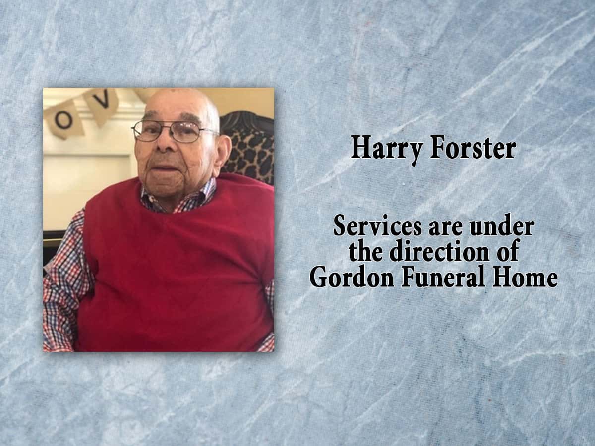 Harry Forster - Bryan County Patriot