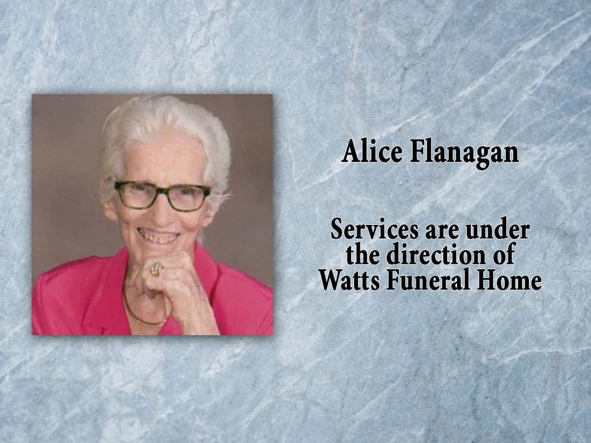 Alice Flanagan - Bryan County Patriot