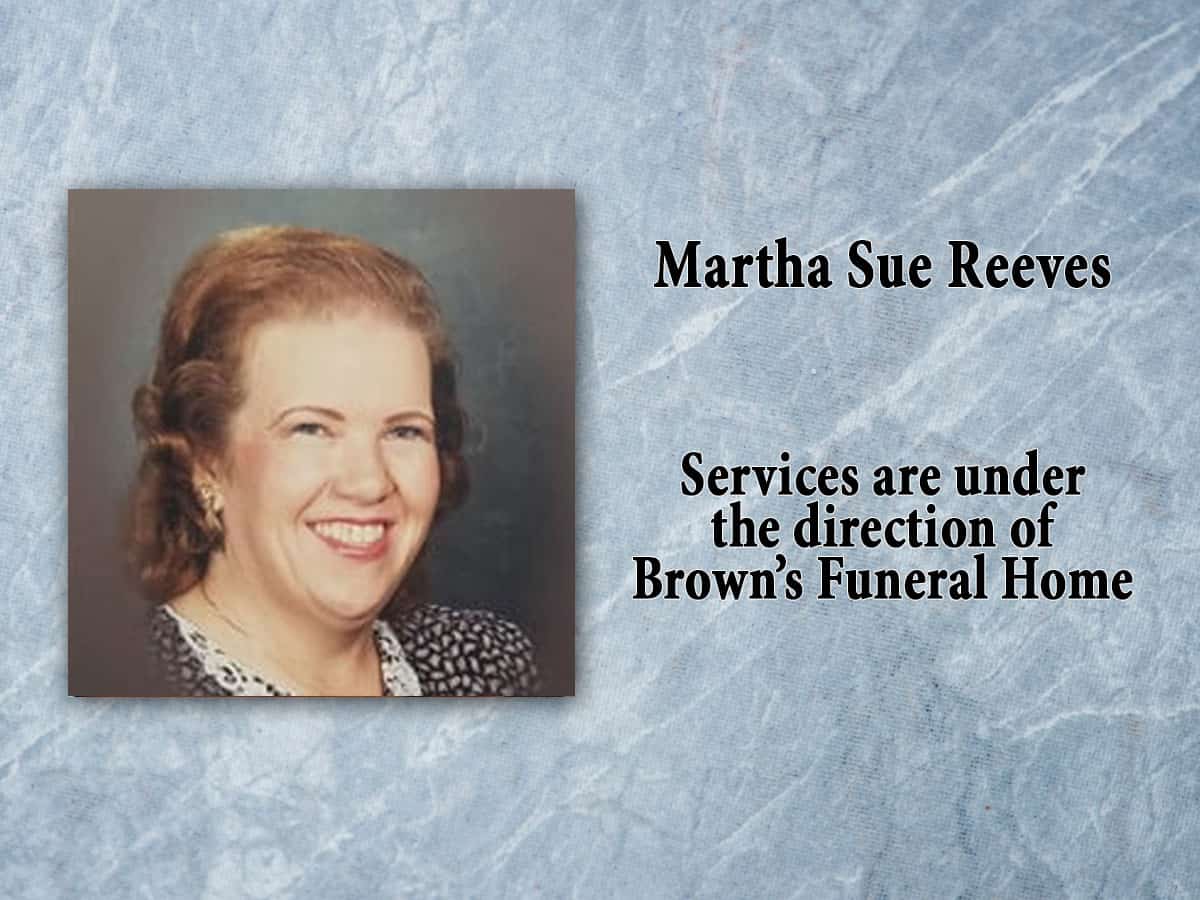 Martha Sue Reeves - Bryan County Patriot