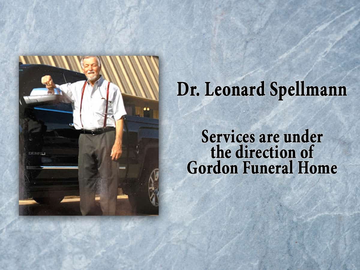 Dr. Leonard C. Spellmann D.C. - Bryan County Patriot