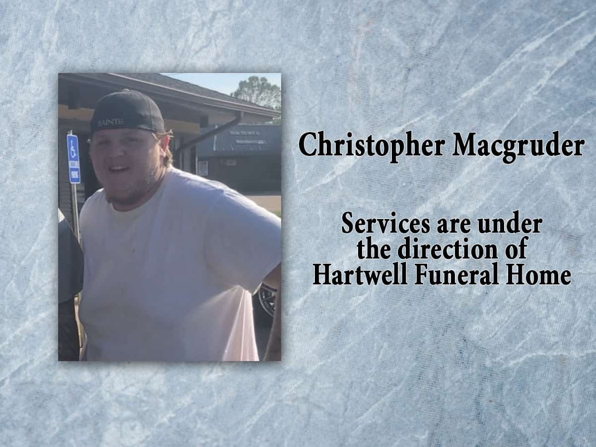 Christopher Macgruder - Bryan County Patriot