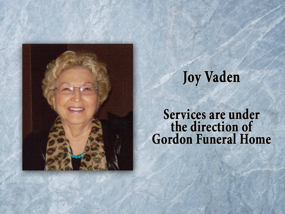 Joy Vaden - Bryan County Patriot