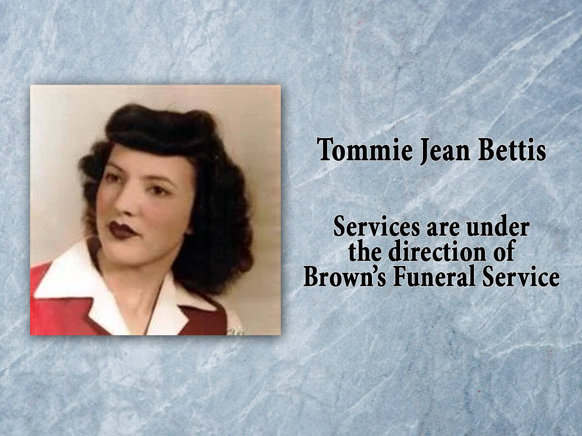 Tommie Jean Bettis - Bryan County Patriot