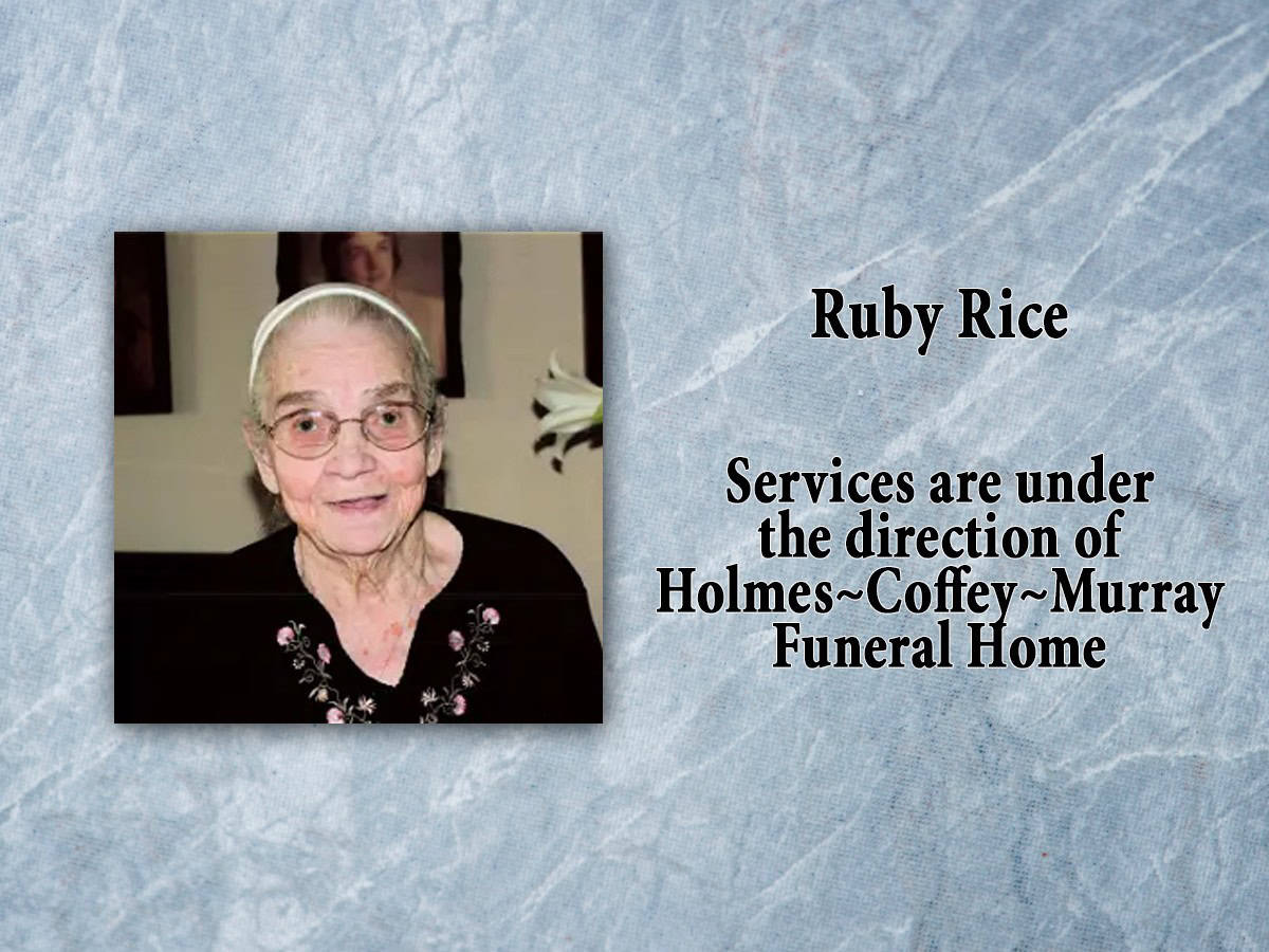 Ruby Allene Rice - Bryan County Patriot