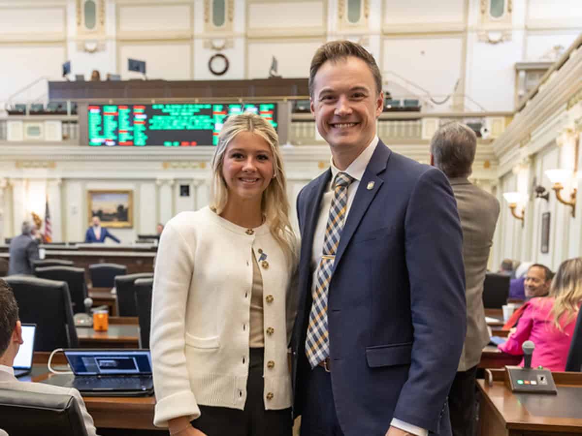 Durant's Addison Couch pages at the Capitol - Bryan County Patriot