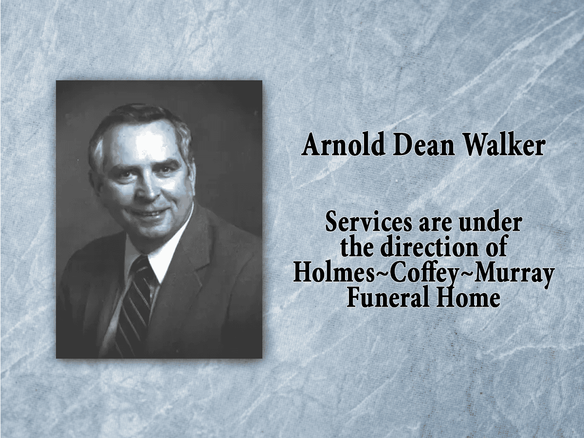 Arnold Dean Walker - Bryan County Patriot