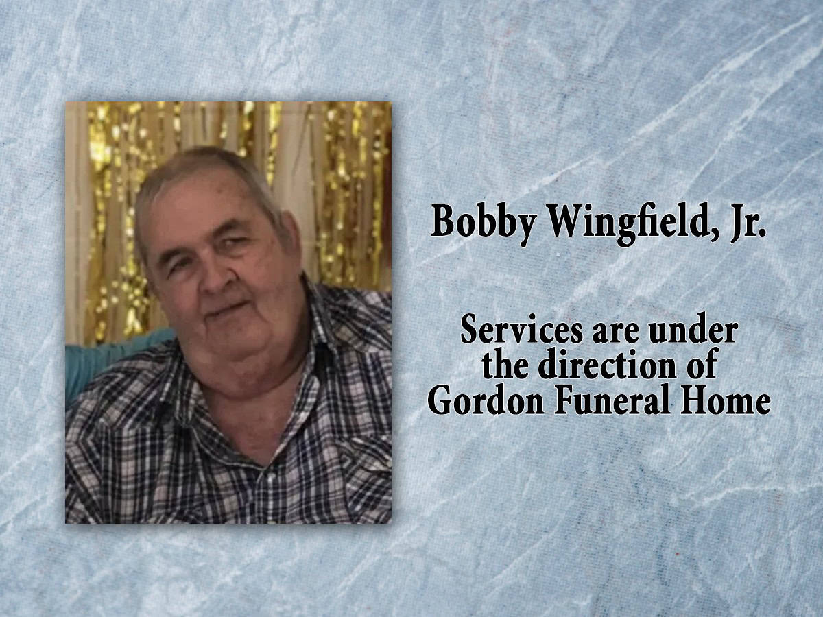 Robert Lee "Bobby" Wingfield, Jr. - Bryan County Patriot